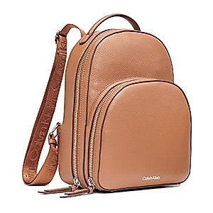 Calvin Klein Estelle Novelty-Backpack, Caramel, One Size
