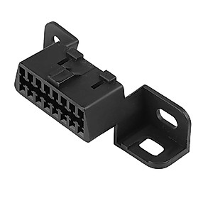 Female Connector Kit, OBD2 II 16Pin Female Connector OBDII Cable Car Auto Adapter Plug Shell Kit for J1962