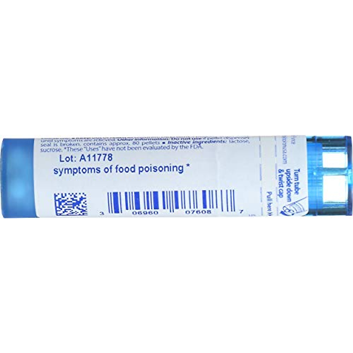 Boiron Arsenicum Album, 6C Pellets, 80 Count Tube, Homeopathic Medicine for Food Poisoning