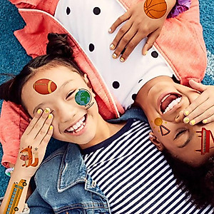 CHARLENT Back to School Temporary Tattoos for Kids - 10 Sheets School Party Tattoo Stickers for Teachers Students Classroom Rewards Gifts