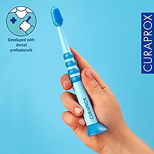 Curaprox Kids CK 4260 Baby Toothbrush (3 Pack); extra soft bristles for children