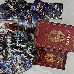 danlian Anime Trading Cards,Goddess Story Cards,Goddess Story TCG,Goddess Story Booster Box,Waifu Card，(ACG-LXG) 30Pcs