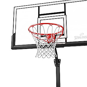 Spalding Momentous EZ Assembly 54" H-Frame Acrylic Portable Basketball Hoop