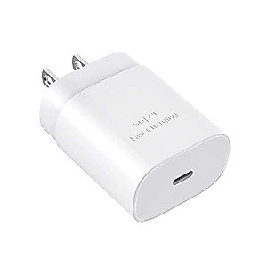 Fast Type C Charger,USB C Charger Block, Fast Samsung Charger Type C Fast Wall Charger 25W PD Adapter Plug Block for Samsung Galaxy S21/S21+/S21Ultra/Z Fold 3/Z Flip 3/Note 20/iPhone 13/13 Pro/12/iPad