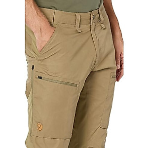 Fjallraven Abisko Lite Trekking Trouser - Men's Light Olive 56 Regular