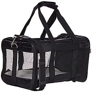 Sherpa® Original Deluxe™ Airline Approved Pet Carrier, Medium, Black