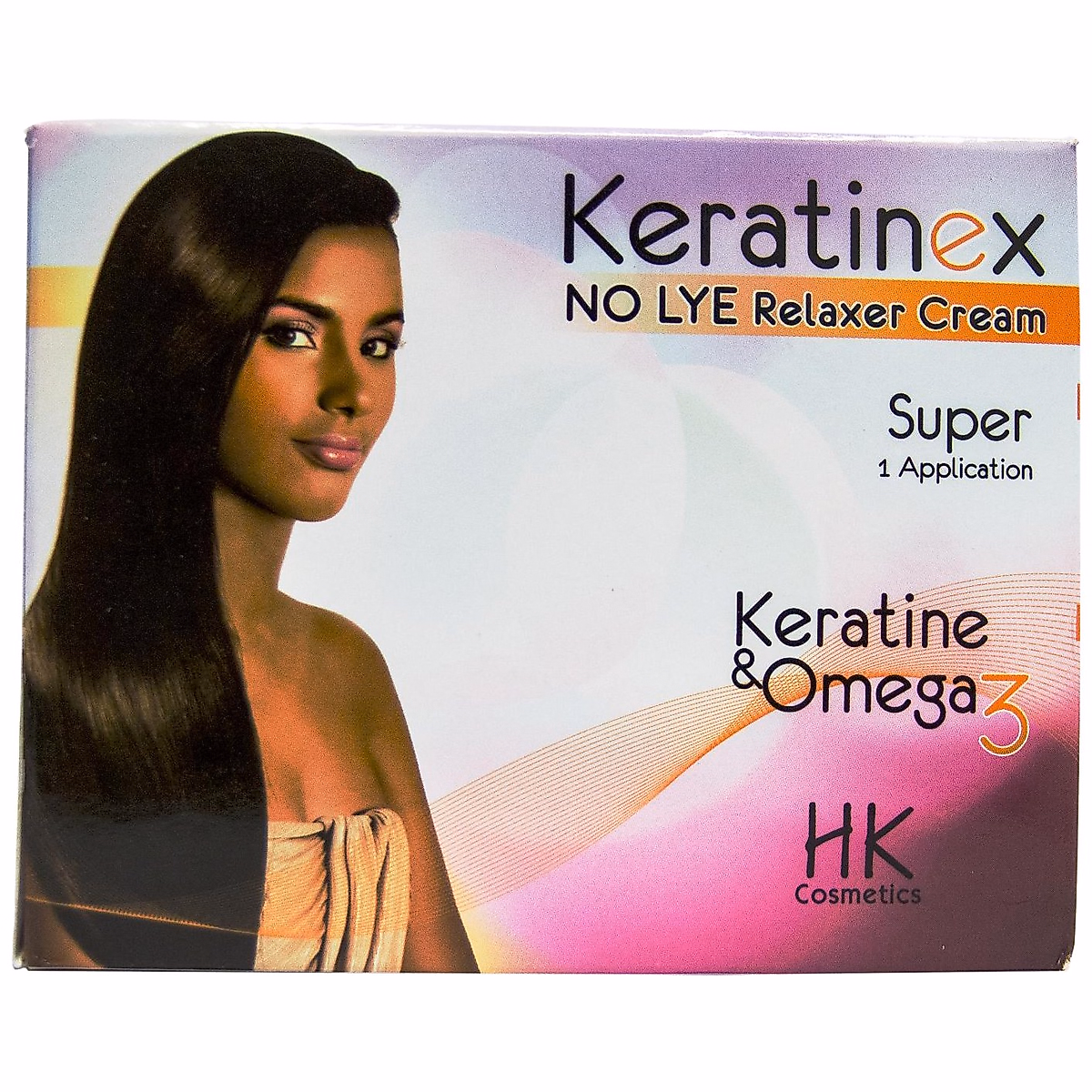Keratinex Anti Breakage Hair Relaxer Cream No Lye, 1 Kit Super