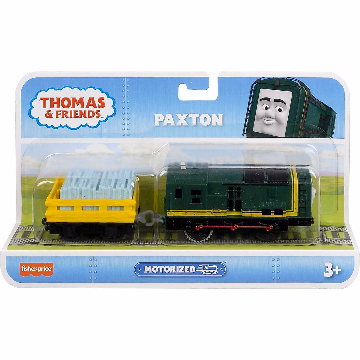 Thomas & Friends Paxton motorized train engine for preschool kids ages 3 years and up