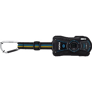 Pentax Optio WG-1 Adventure Series 14 MP Waterproof Digital Camera with 5x Wide-Angle Optical Zoom (Black)