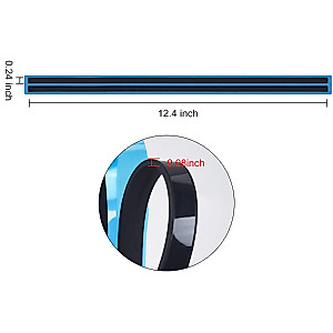 2PC Replacement Laptop Rubber Feet Strips for HP Envy x360 15-DS 15-DR, HP 15-DS1063CL 15-DS1083CL 15-DR1075CL 15-DR1679CL Series Laptop, New Replacement HP Laptop Rubber Feet