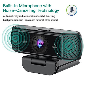 NexiGo N680 1080P Business Webcam with Microphone, Software and Privacy Cover, AutoFocus, Streaming USB Web Camera, for Online Class, Zoom Meeting Skype Facetime Teams, PC Mac Laptop Desktop