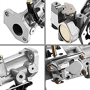 FanzKo 498298 5HP Carburetor for Briggs and Stratton Carburetor-498298 Briggs Carb Gasket Air Flter Set Kit Craftsman Lawn Mower Parts