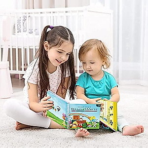 EPCQUYIN 2 PC 11" X 8" Magic Practice Copybook Reusable Writing Practice Book Alphabet & Math Calligraphy Set Kids Early Education Materials English Handwriting Workbook with Pens