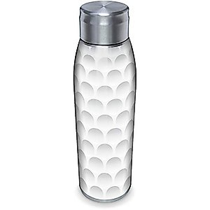 Tervis Golf Ball Texture Triple Walled Insulated Tumbler, 1 Count (Pack of 1), Stainless Steel