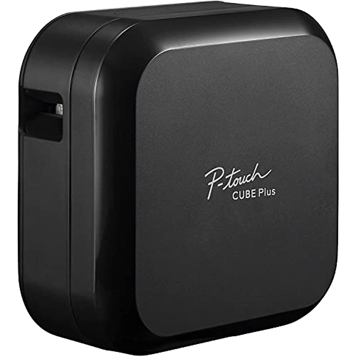 Brother P-Touch Cube Plus Versatile Label Maker, Black - Bluetooth Wireless and USB Wired Connectivity - Design & Print Personalized Labels, Lightweight and Portable, Auto Cutter
