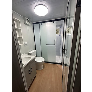 Generic Foldable Luxury Villa Expandable Portable House Foldable Container House 40 ft conter Homes, wihte