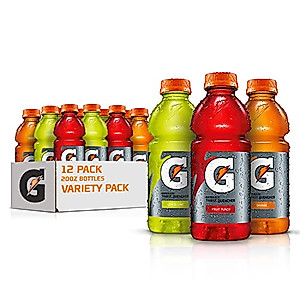 Gatorade Original Thirst Quencher Variety Pack, 20 Ounce Bottles (Pack of 12)