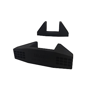 Vertical Stand for PS4 Slim Playstation 4 Slim Silicone Feet Stand Steady Base Mouse Non-Slip Enough Space for Cooling, Black