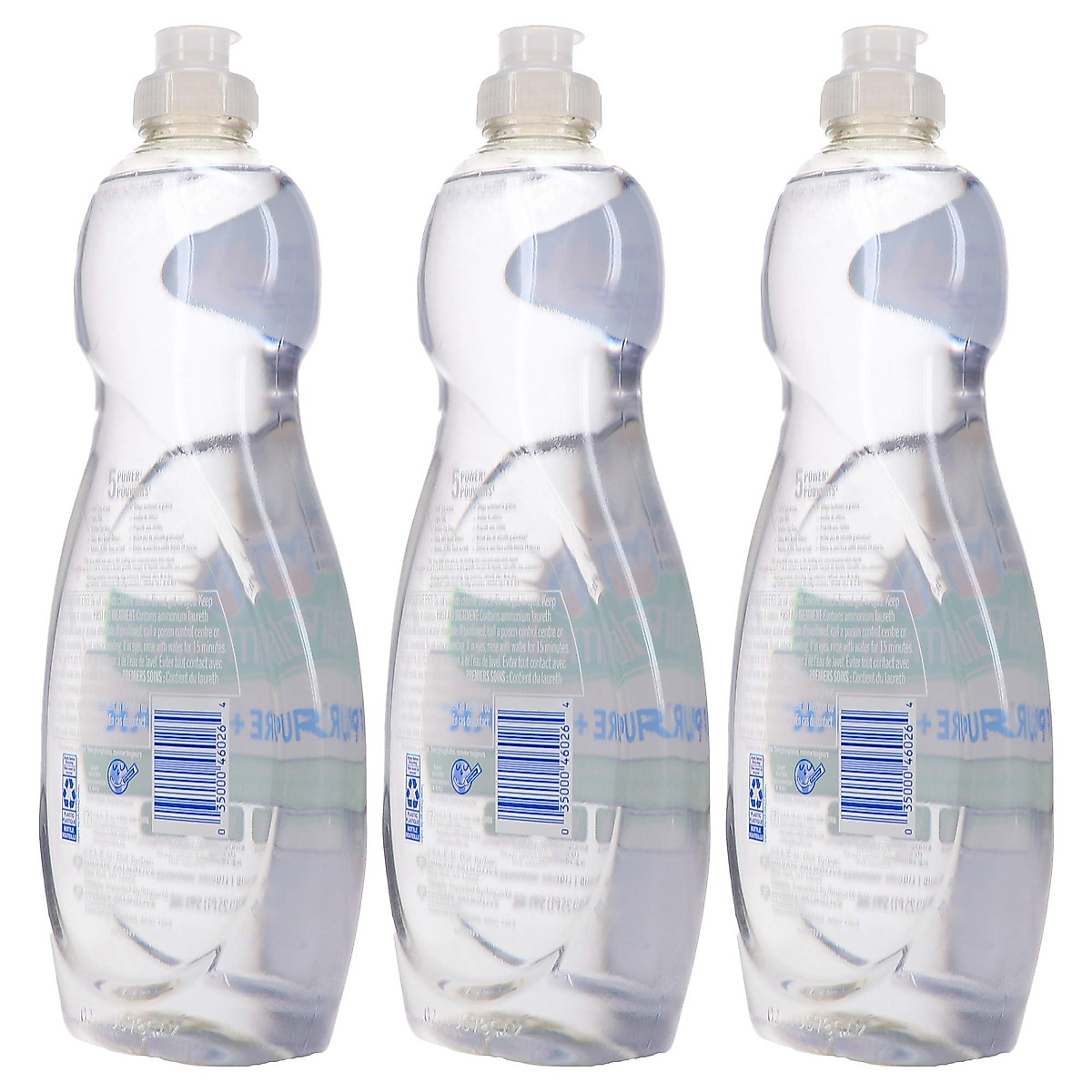 Palmolive Pure plus Clear Ultra Concentrated Dish Liquid, 20 Ounce, Pack of 3