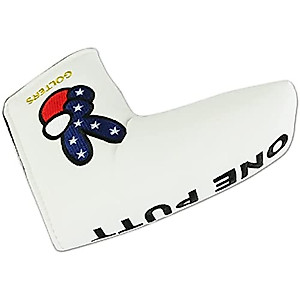 GOLTERS Golf Club Covers Blade Putter Cover Headcover Leather Magnetic Closure for Scotty Cameron Odyssey Taylormade Ping Gift for Men Women Golfer