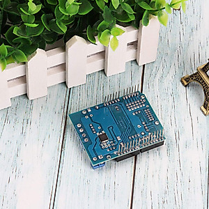 Ximimark L298P Shield R3 DC Motor Driver Module 2A H-Bridge 2 Way for Arduino UNO 2560 (1 Pcs)