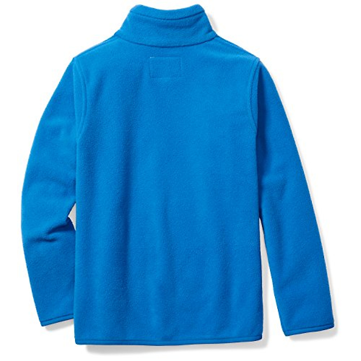 Amazon Essentials Boys' Polar Fleece Full-Zip Mock Jacket - Discontinued Colors, Blue, XX-Large
