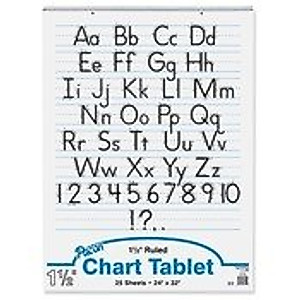 PACON CORPORATION CHART TABLET 24X32 1-1/2 IN RULED (Set of 3)