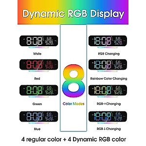 Cadmos Super Loud Vibrating Alarm Clock with Bed Shaker,Large LED Digital Display,Night Light,Ideal for Heavy Sleepers Adults,Hearing Impaired Deaf,Kids,Teens,Living Room,Bedrooms(White)