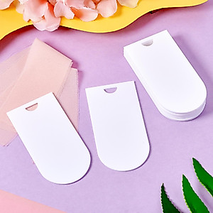 Beadthoven 20 Sets Acrylic Place Cards Wedding Name Cards Acrylic Name Plate Table Number Cards Table Name Tags Signs with Ribbon for Wedding Birthday Dinner Party Table Setting Guest Names