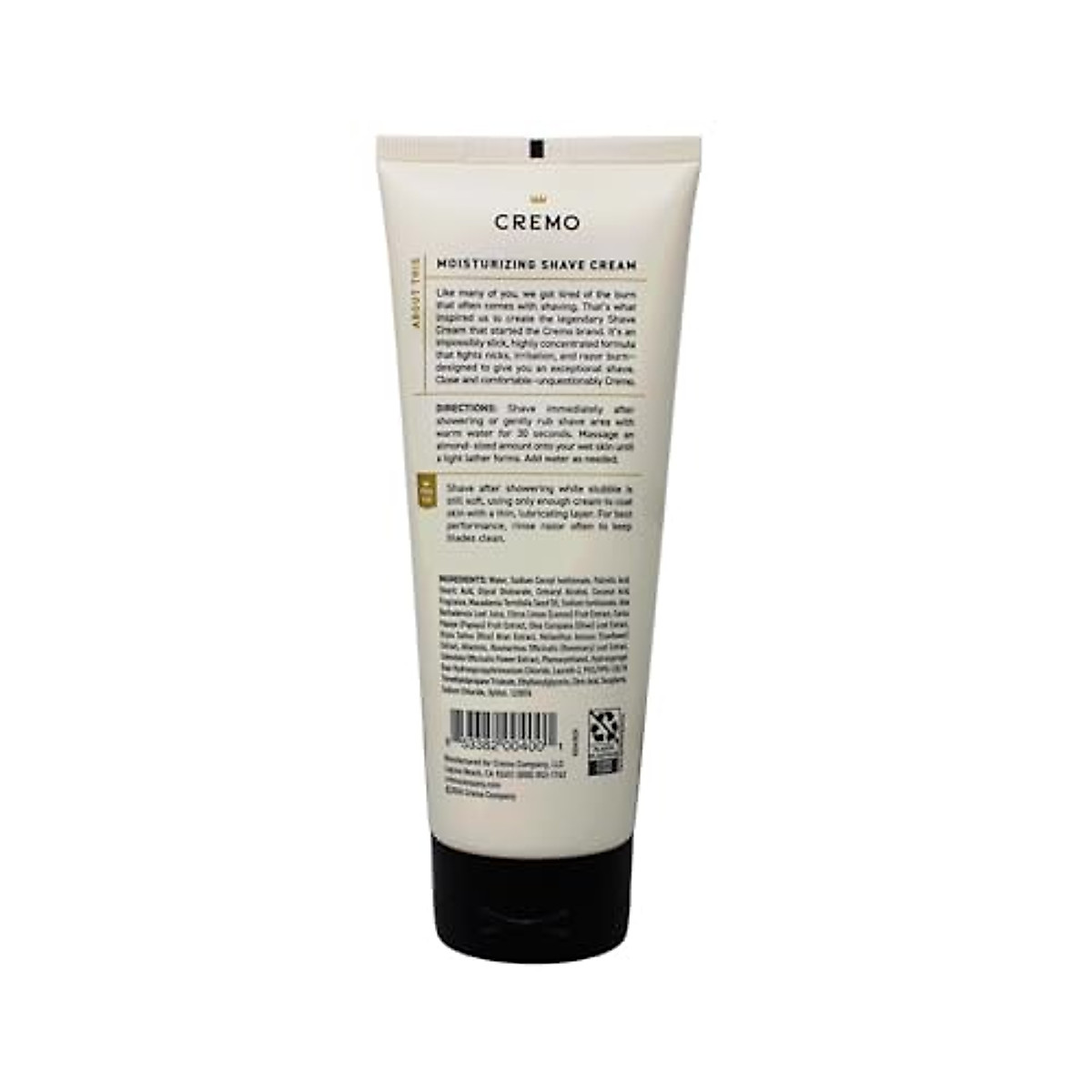 Cremo Shave Cream Classic Citrus Shaving Cream for Men, 6 Fluid Ounce (3 Pack)