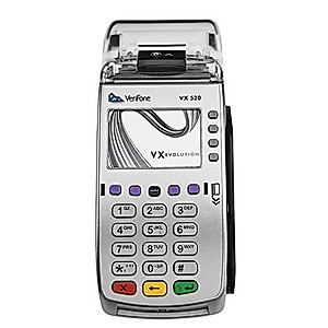 Verifone VX520 Dial, Ethernet and Smart Card Reader M252-653-A3-NAA-3