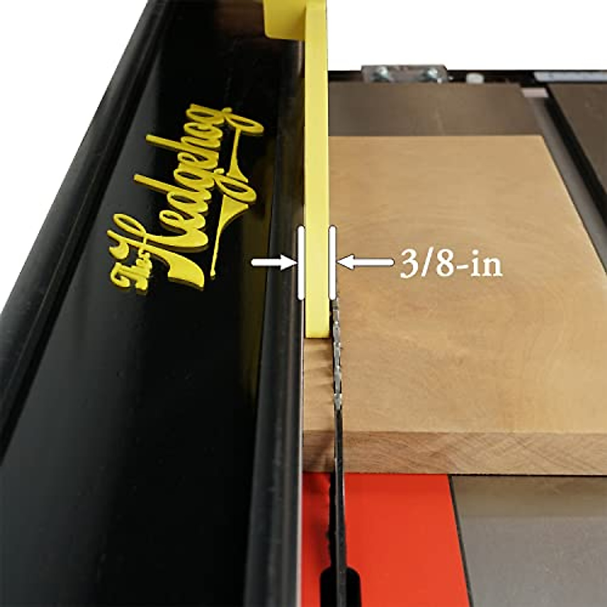 The Hedgehog Push Block For Table Saws, Router Tables, and Jointers - Offset Handle Push Stick