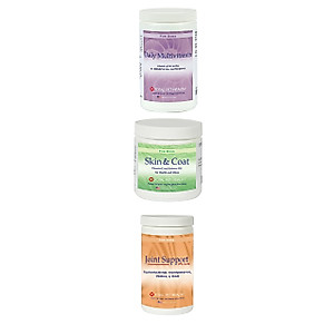 MPP Healthy Supplement Vitamins for Dogs Wheat and Corn Free Veterinarian Formulated (Skin and Coat)