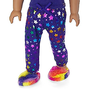 American Girl Girl of The Year Kavi Sharma 18-inch Doll Shining Star Pajamas Featuring 4 Pieces for Ages 8+
