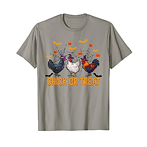 Cute Chicken Halloween Chick Or Treat T-Shirt
