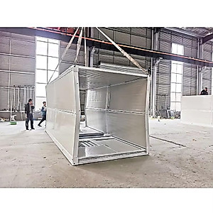 Easy Maintenance House, Quick Deployment House, Portable Living Space House, 20ft 30ft 40ft for Remote Training Centers, Research Stations, Artist Studios, Garden Retreats