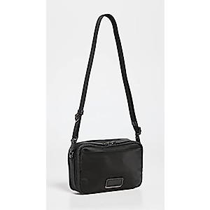 TUMI Voyageur Langley Crossbody - Black/Gunmetal
