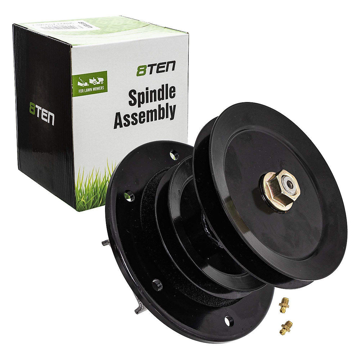 8TEN Center Spindle Medium Lift Blade Kit for Toro 62 inch Deck Z Master Z253 Z255 Side Discharge Mower 99-4640
