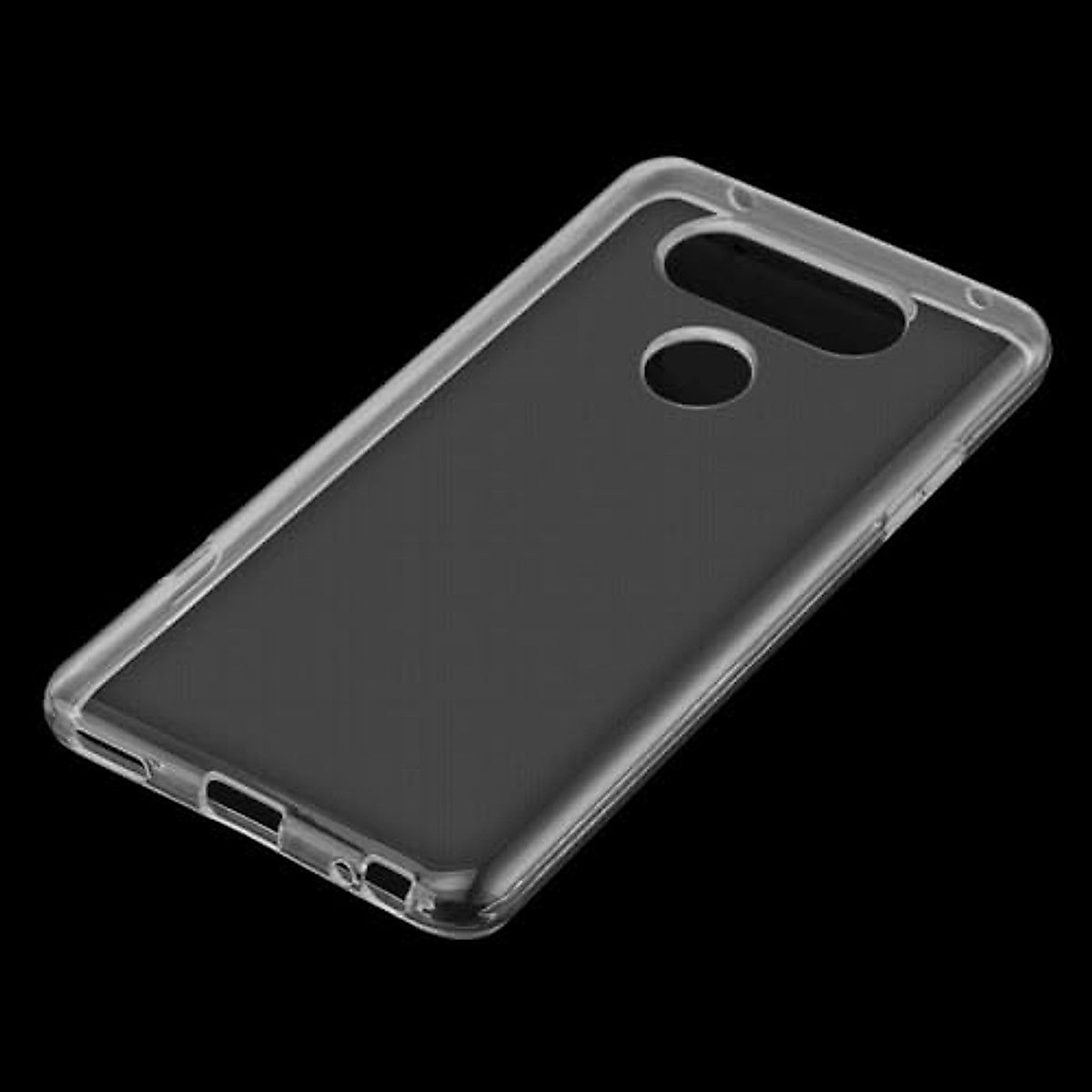 Cadorabo Case Compatible with LG V20 in Fully Transparent - Shockproof and Scratch Resistant TPU Silicone Cover - Ultra Slim Protective Gel Shell Bumper Back Skin