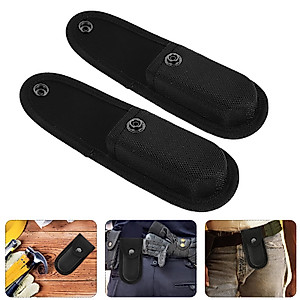 DOITOOL 6 Pcs Pouch Holder Folding Bracket para Guardar Knife Protectors Collapsible Storage Boxes Nylon Storage Case Folding Pouch Product