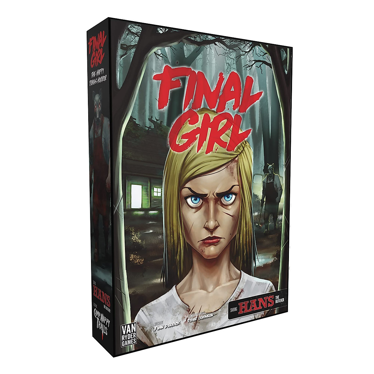 Van Ryder Games - Final Girl - Happy Trails Horror Feature Film Box - Core Box Required - 1 Player Board Game - 20-60 Minutes Gameplay – Ages 14+
