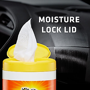 Armor All-10848 Original Protectant & Cleaning Wipes Twin Pack (2x25 count)