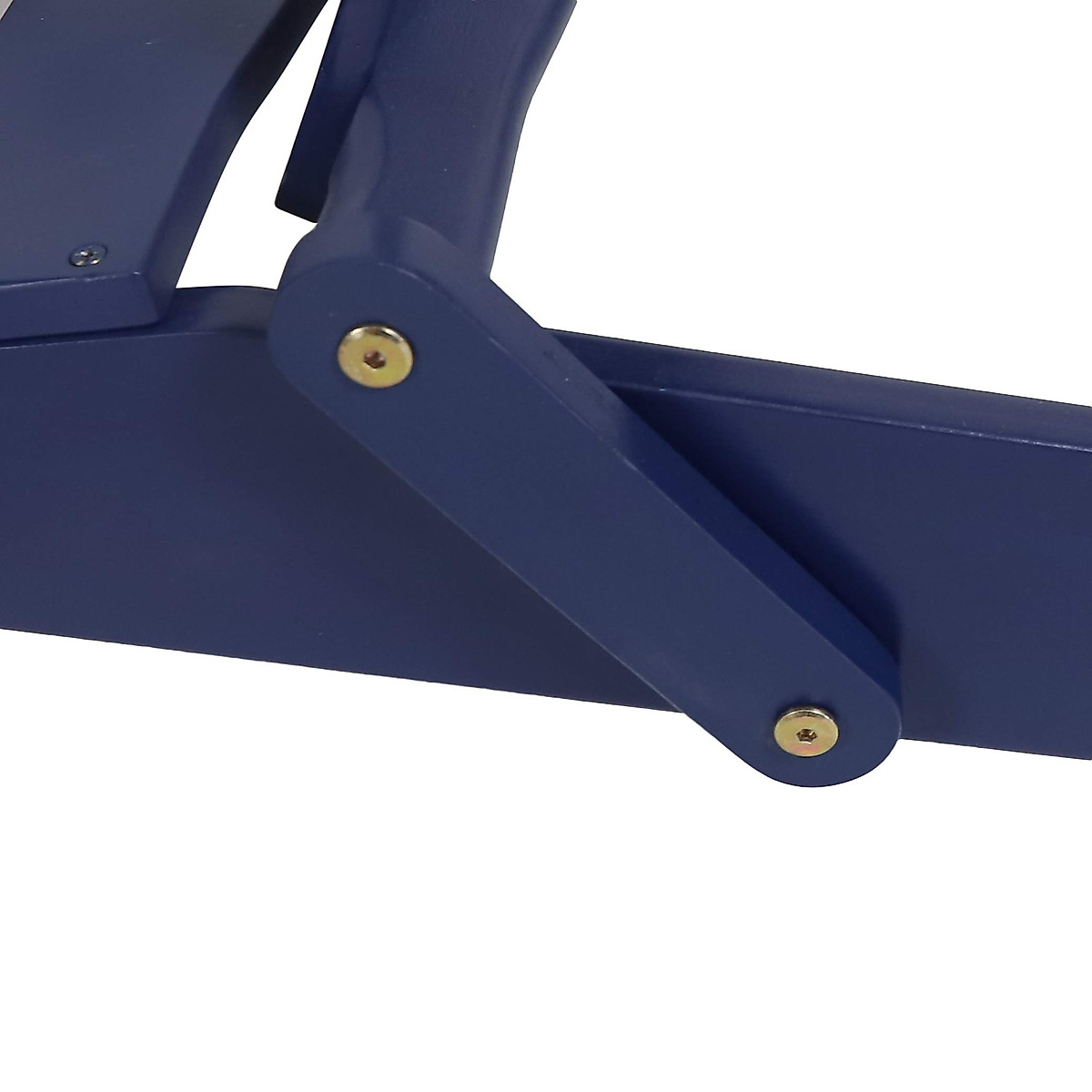 Christopher Knight Home Edmund Outdoor Acacia Wood Folding Adirondack Chair, Navy Blue