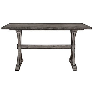 Homelegance Amsonia 72" x 30.5" Counter Height Table, Gray
