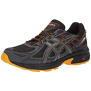 ASICS Men's Gel-Venture 6 Black/Sunflower Shoe 10 M US