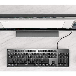 FEDRUI Gaming Keyboard, LED Backlit Computer Keyboard, Desktop Wired Keyboard, Computer Keyboard for Gaming PC