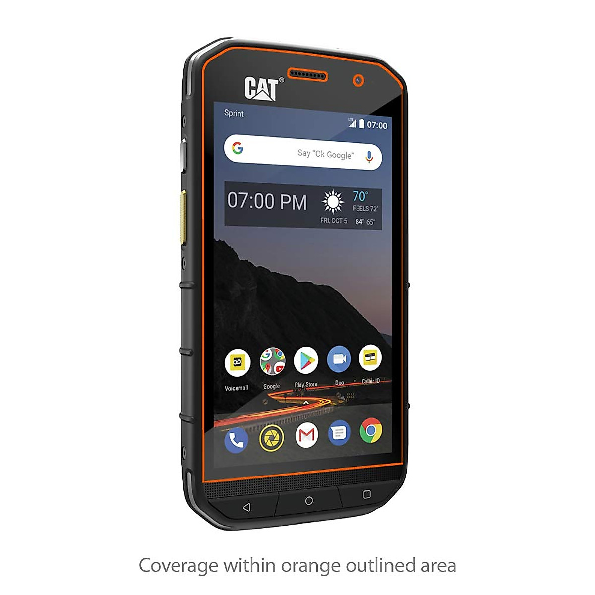 BoxWave Screen Protector Compatible with CAT S48C - ClearTouch Anti-Glare (2-Pack), Anti-Fingerprint Matte Film Skin for CAT S48C