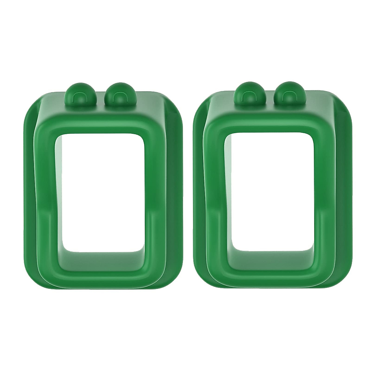 G Ganen 2-Pack Buckle Holder Compatible with Baby Seat - Keep Bucklein Upright Position and Makes Buckling Easier (Green, Animal)