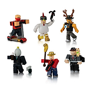 Roblox Action Collection - Masters of Roblox Six Figure Pack [Includes Exclusive Virtual Item]