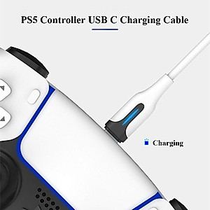 TAACOO USB C Charging Cable for Playstation 5 Controller, PS5 Controller Play and Charge Cable — 4.9FT